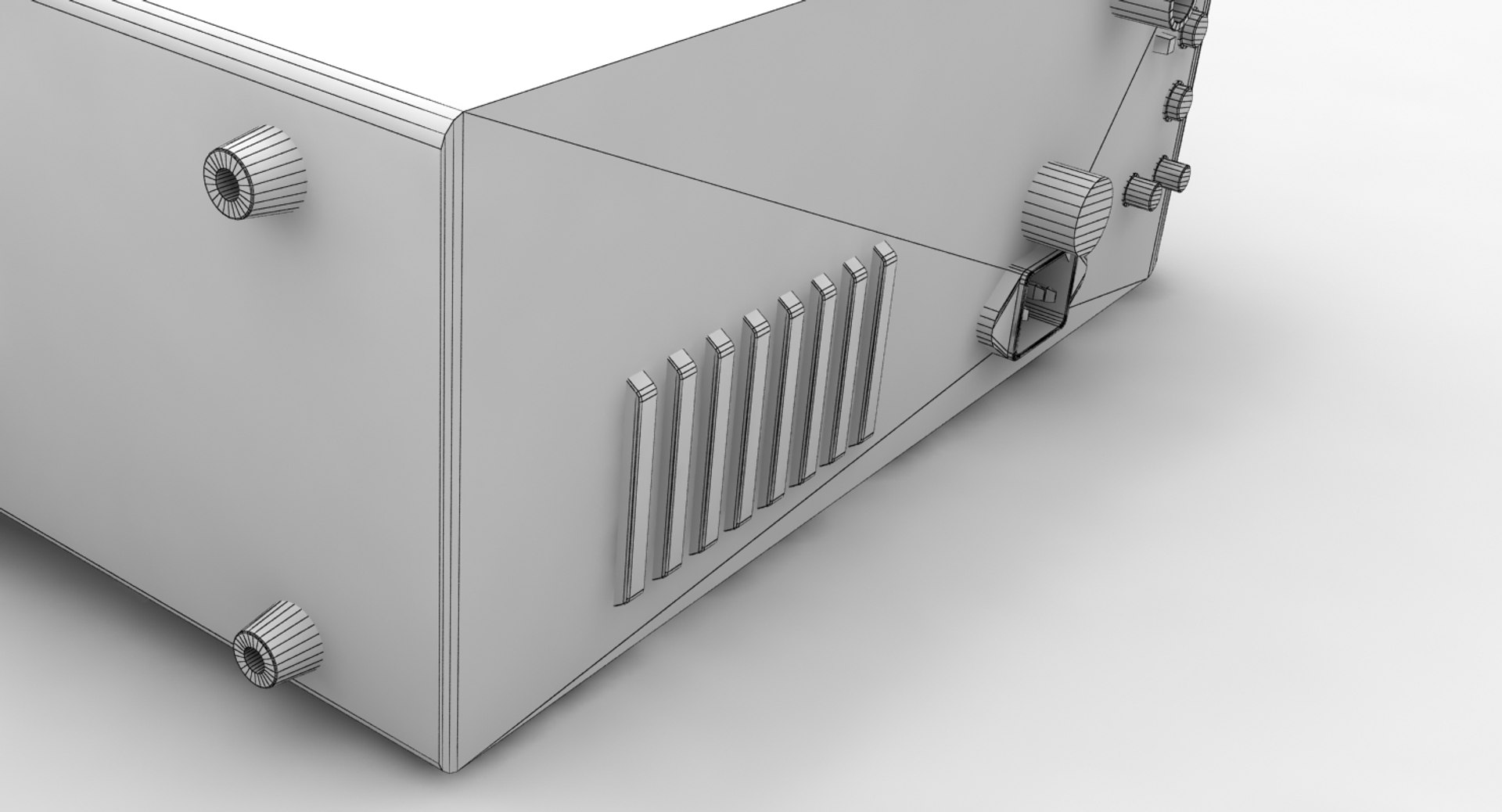 Receiver Icom R7000 3D Model - TurboSquid 1177438