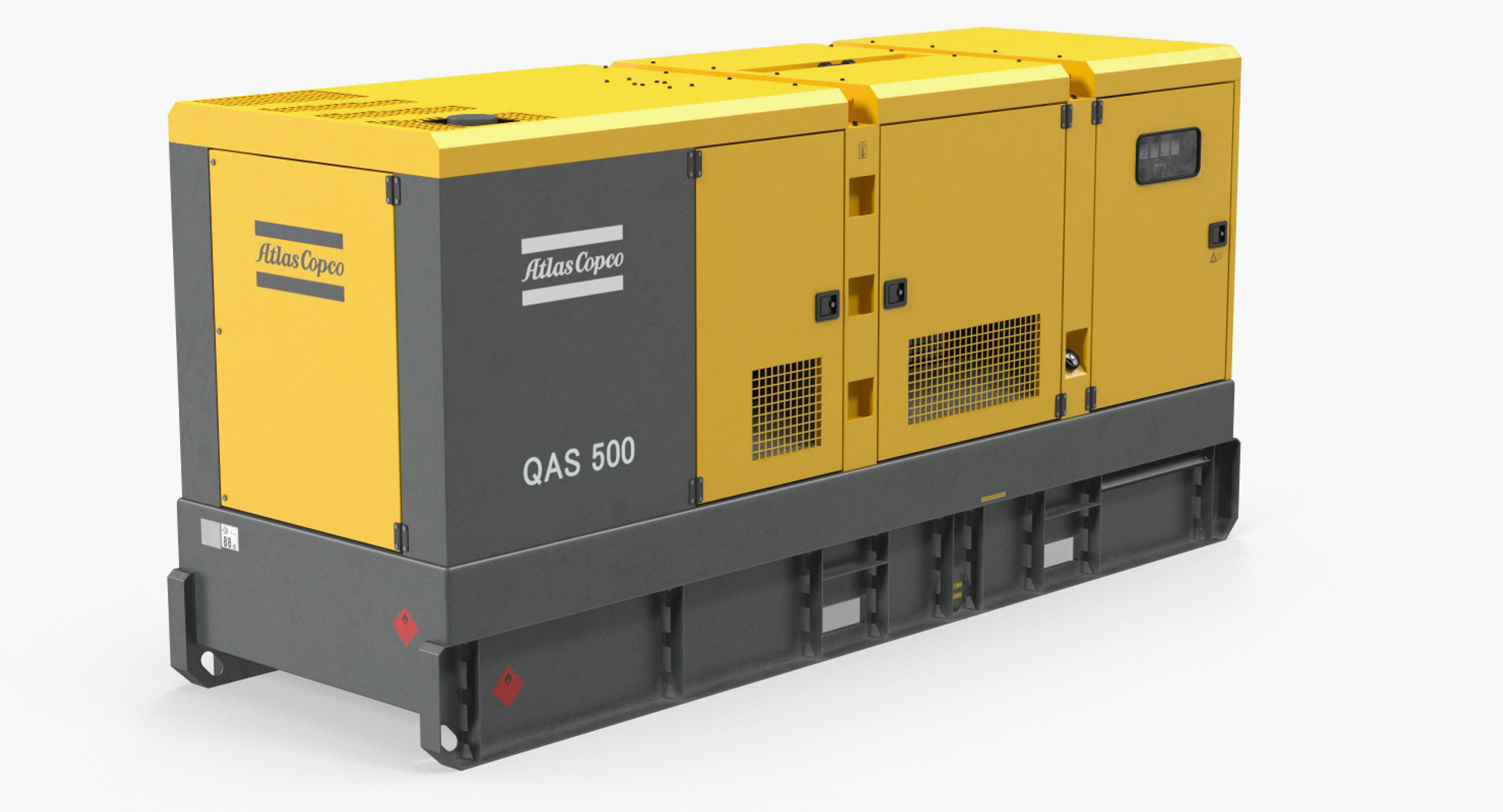 Industrial Diesel Generator Atlas 3D Model - TurboSquid 1311274