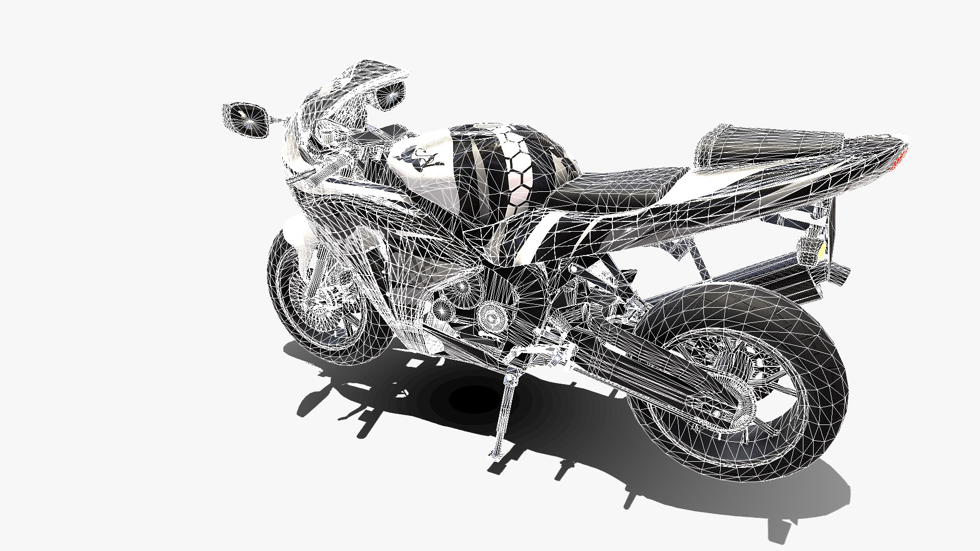 Speed Bike Rigged And Animated 3D Model - TurboSquid 2115515