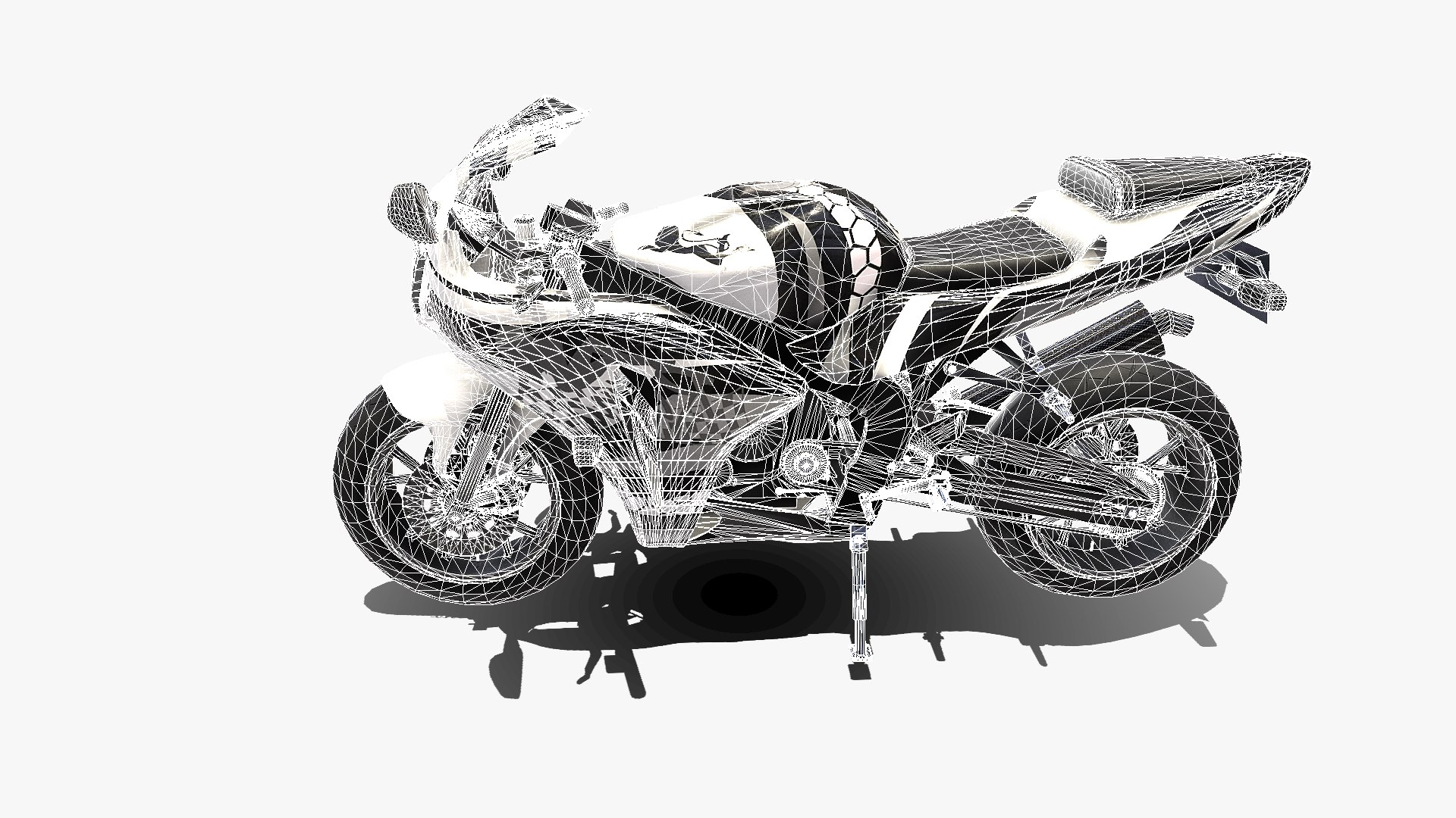 Speed Bike Rigged And Animated 3D Model - TurboSquid 2115515