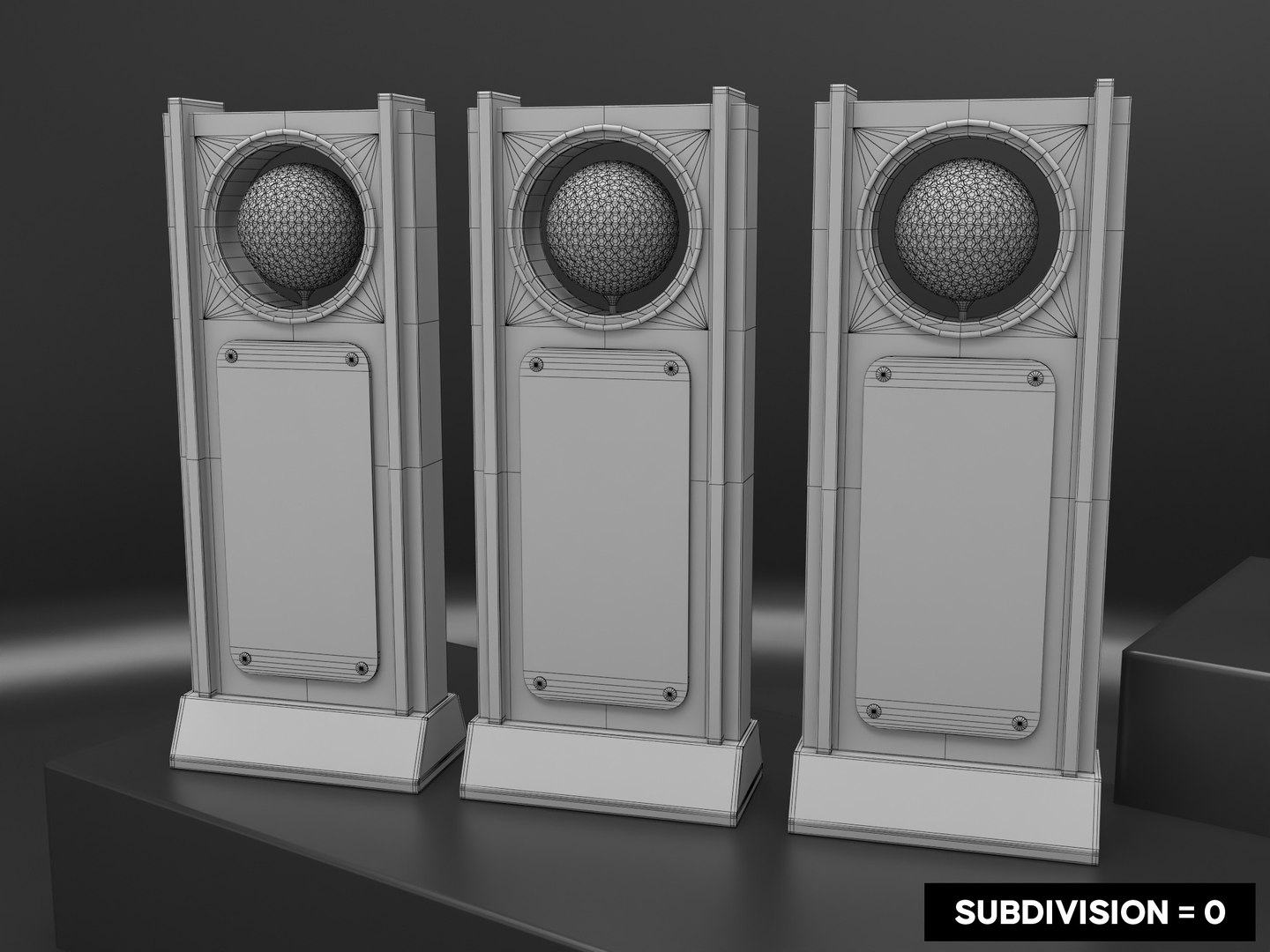 3D Simple Golf Trophy 1 Model - TurboSquid 2285928