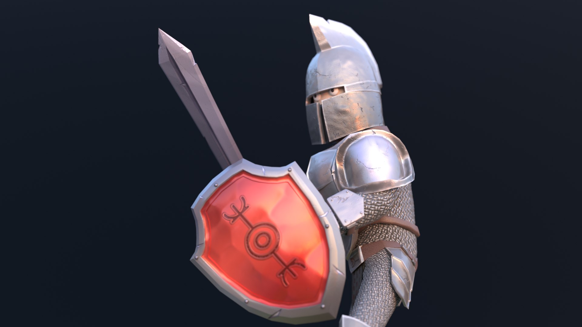 3D Stylized Low Poly Animated Knight Low-poly Model - TurboSquid 2035816
