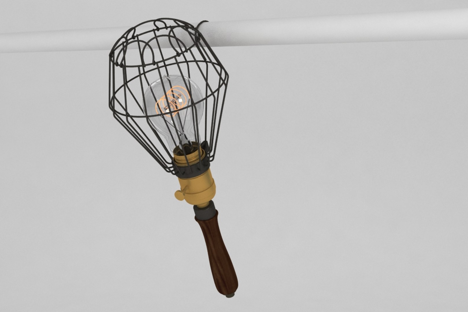 max vintage workman lamp