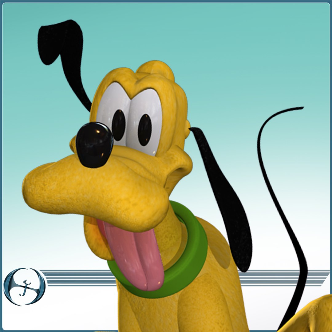 3d Cartoon Character Pluto