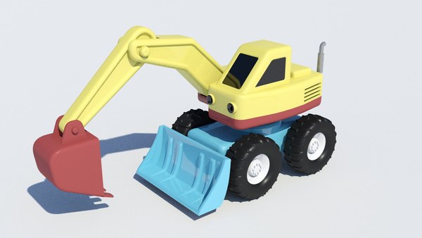 3d toy digger