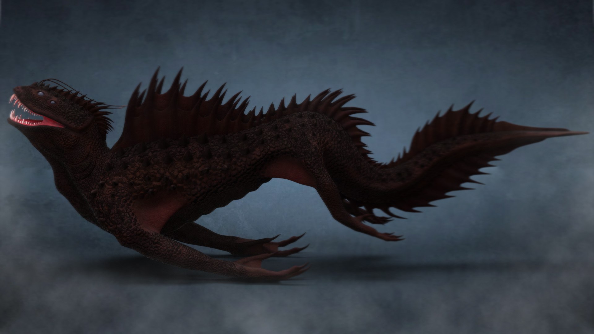 3D Sea Dragon Model - TurboSquid 1450278