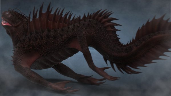 3D sea dragon model - TurboSquid 1450278