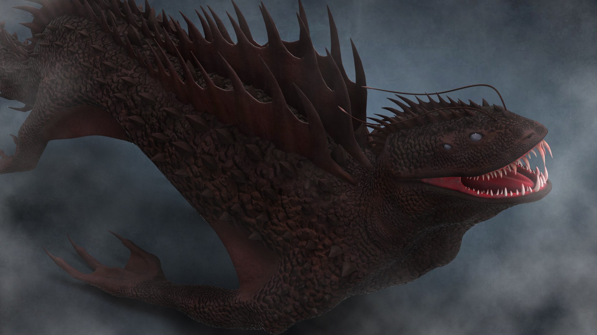 3D Sea Dragon Model - TurboSquid 1450278