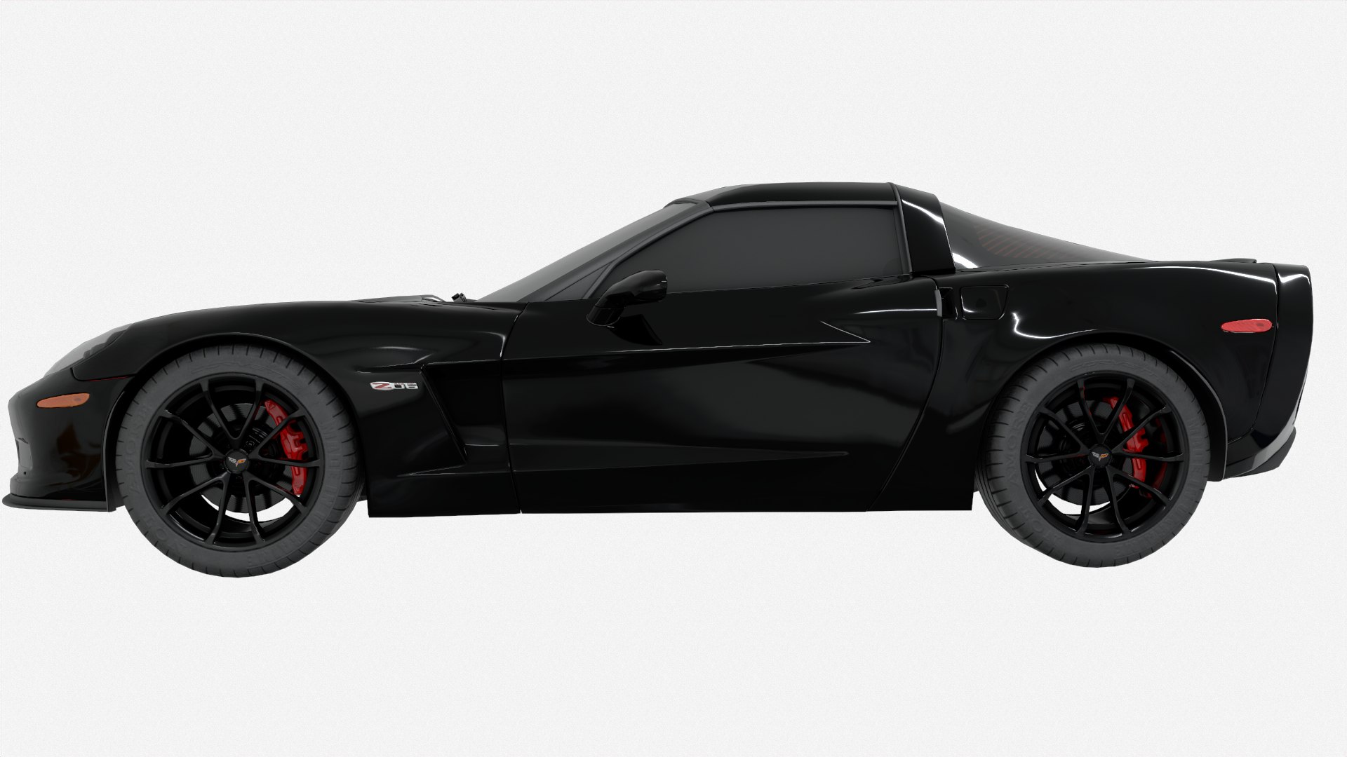 Chevrolet Corvette C6 2005 3D Model - TurboSquid 2207391