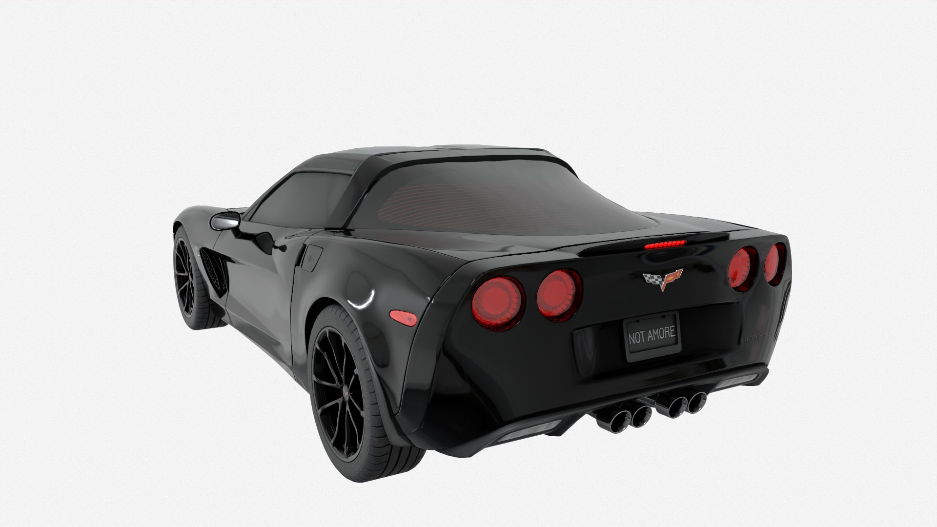 Chevrolet Corvette C6 2005 3D Model - TurboSquid 2207391