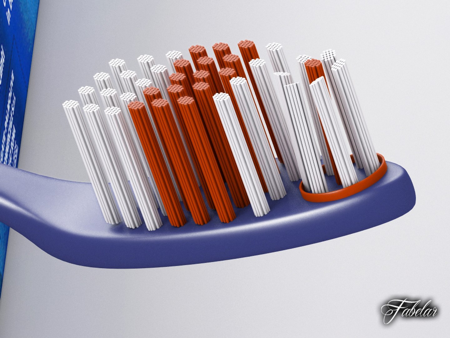 Toothbrush Toothpaste 3d Model