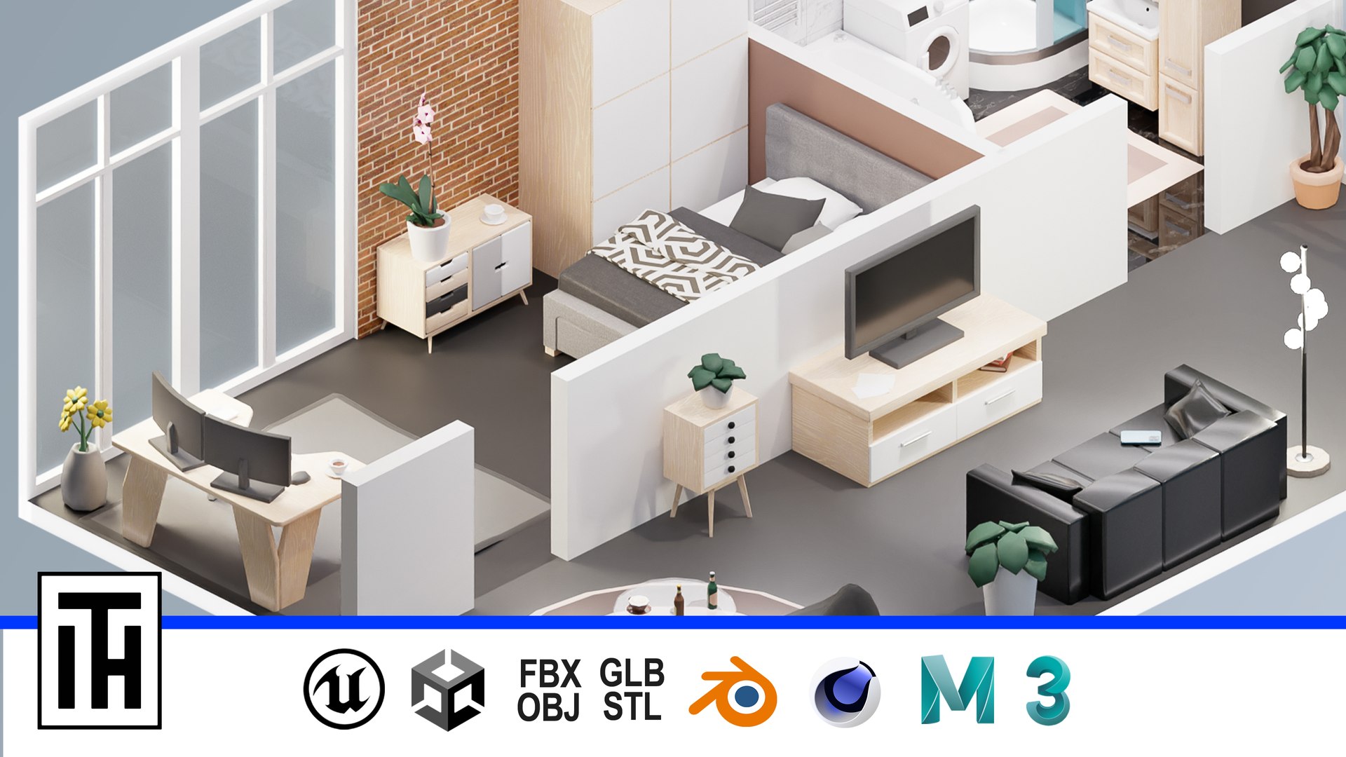 Room 56 3D - TurboSquid 2152180