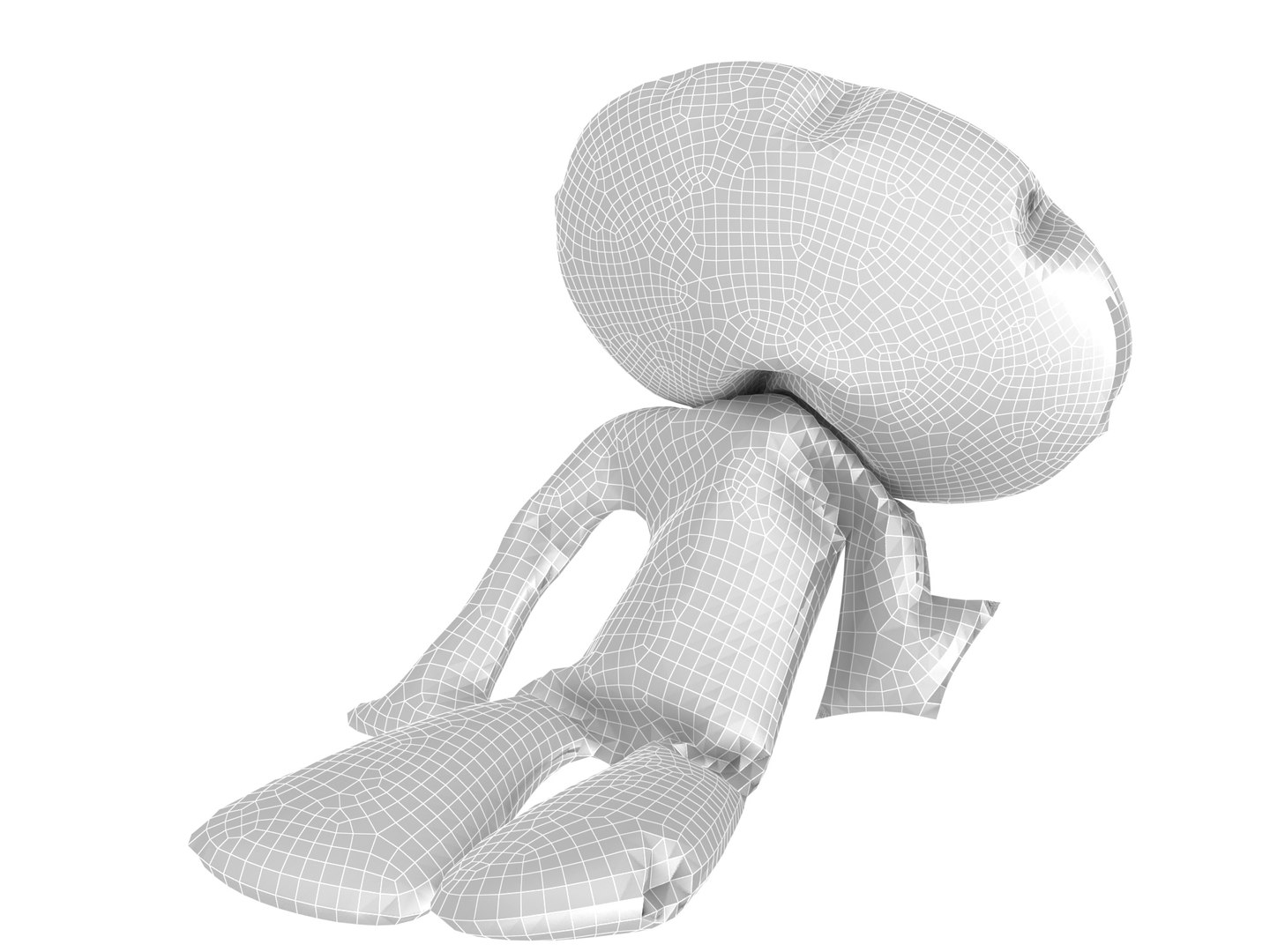 Small man soft toy model - TurboSquid 1889397