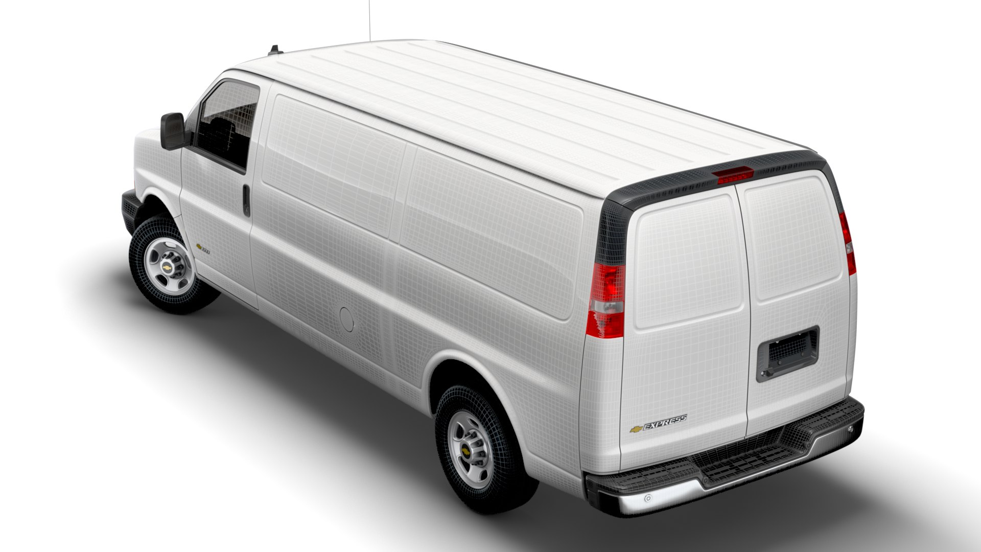 3D Chevrolet Express Cargo Extended WB 2022 - TurboSquid 1858158