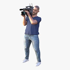 animation camera man