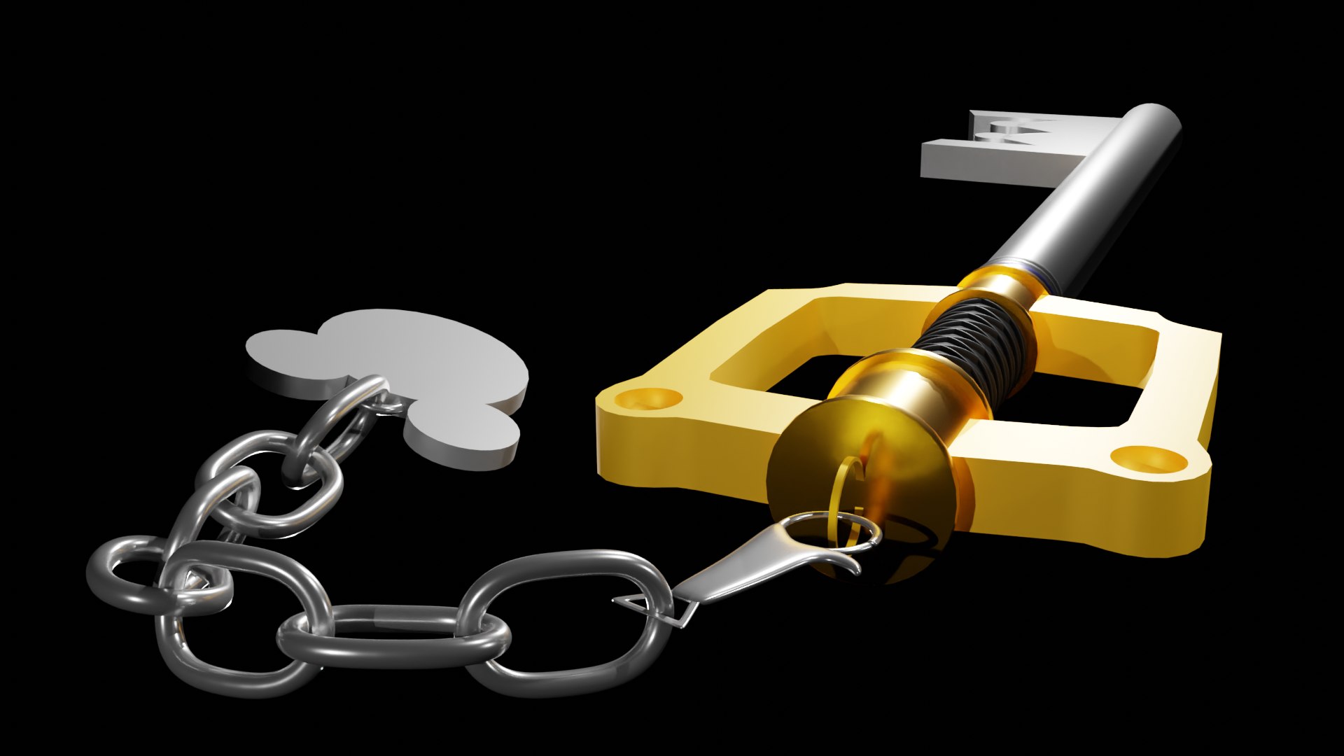 Keyblade 3D model - TurboSquid 2168667