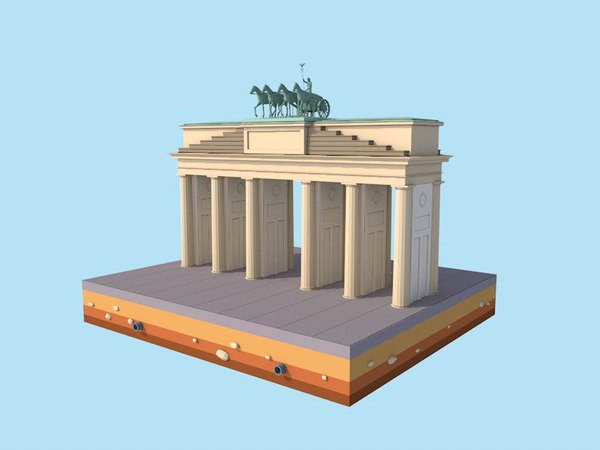 Brandenburg Gate 3D Models for Download | TurboSquid