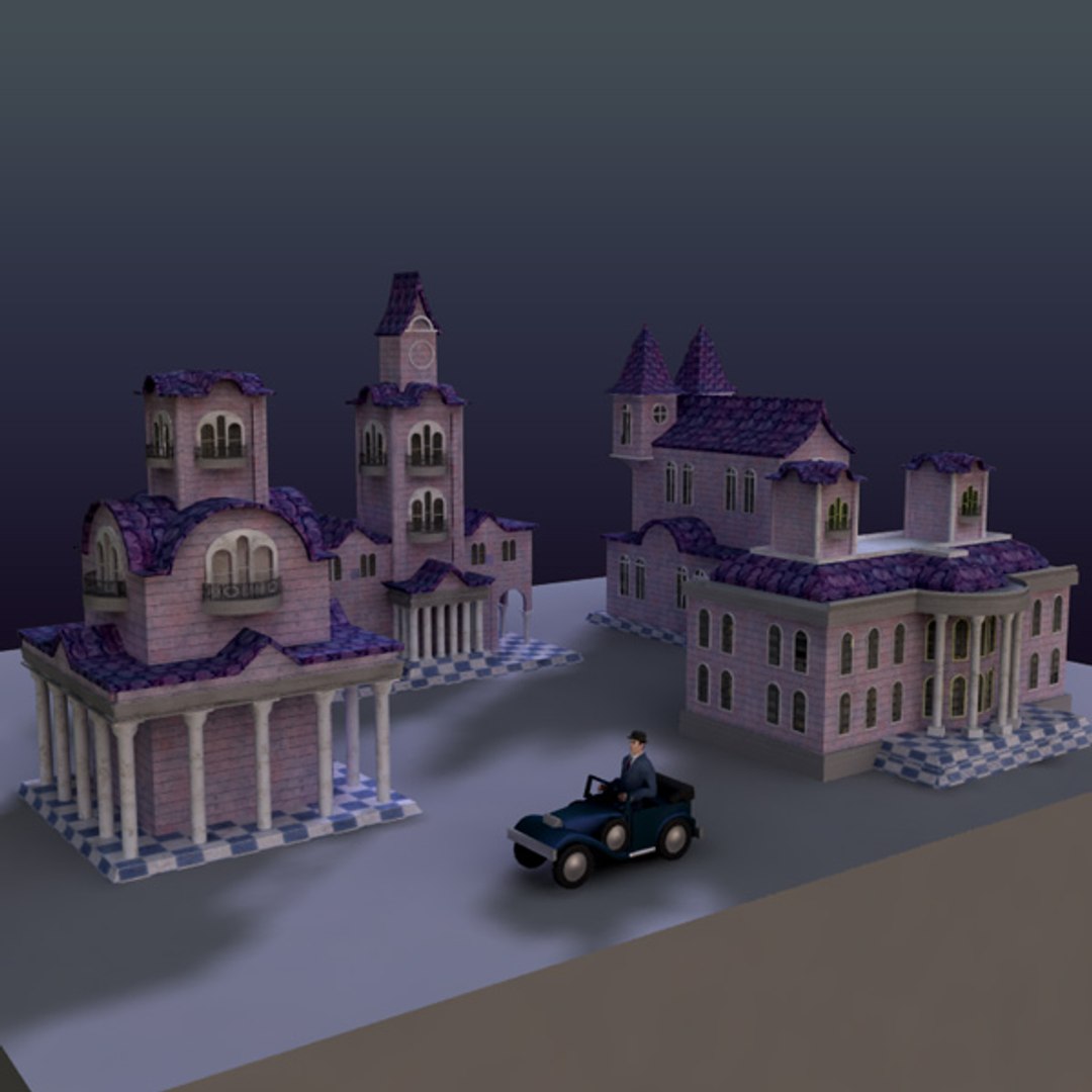 City Scene Haunted 3ds