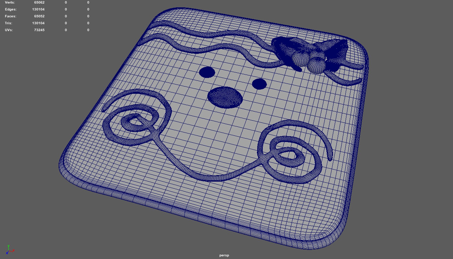 3D Smile Cookie Christmas - TurboSquid 1983289