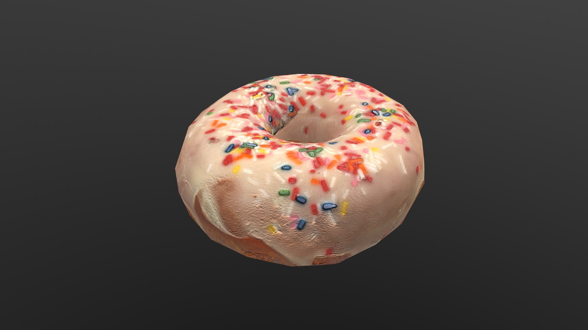 3D Donuts AR VR PBR Lowpoly With Game Ready 3d Model Model - TurboSquid ...