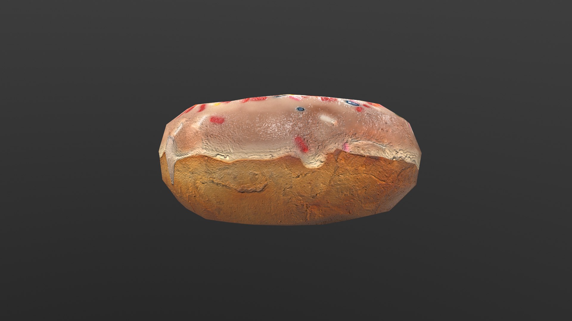 3D Donuts AR VR PBR Lowpoly With Game Ready 3d Model Model - TurboSquid ...