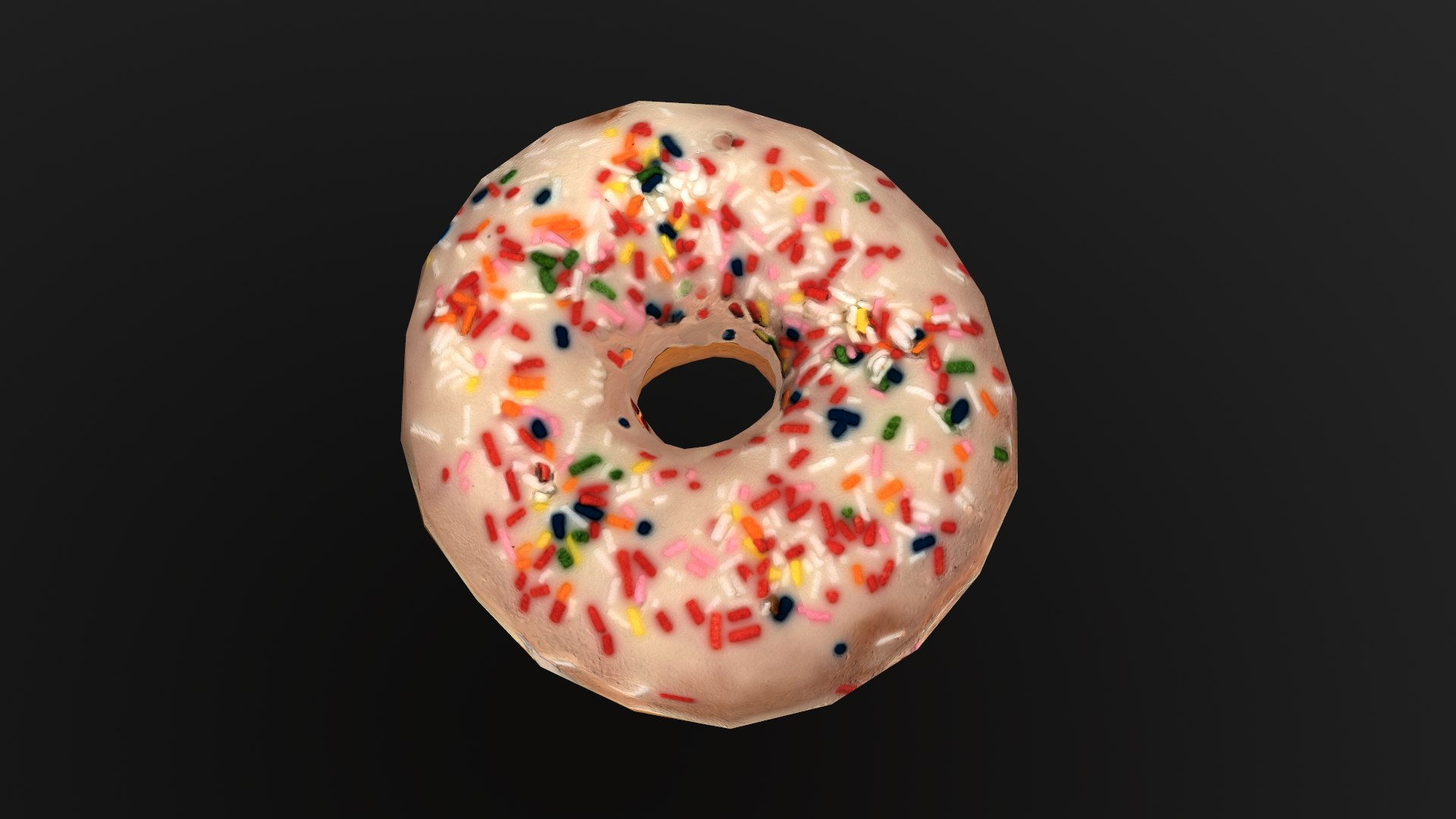 3D Donuts AR VR PBR Lowpoly With Game Ready 3d Model Model - TurboSquid ...