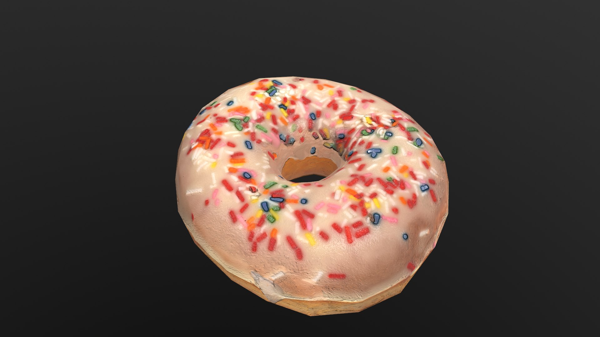 3D Donuts AR VR PBR Lowpoly With Game Ready 3d Model Model - TurboSquid ...