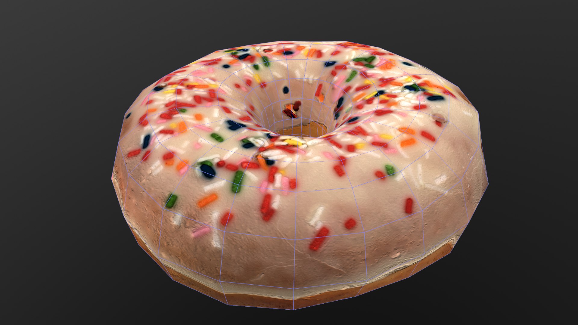 3D Donuts AR VR PBR Lowpoly With Game Ready 3d Model Model - TurboSquid ...