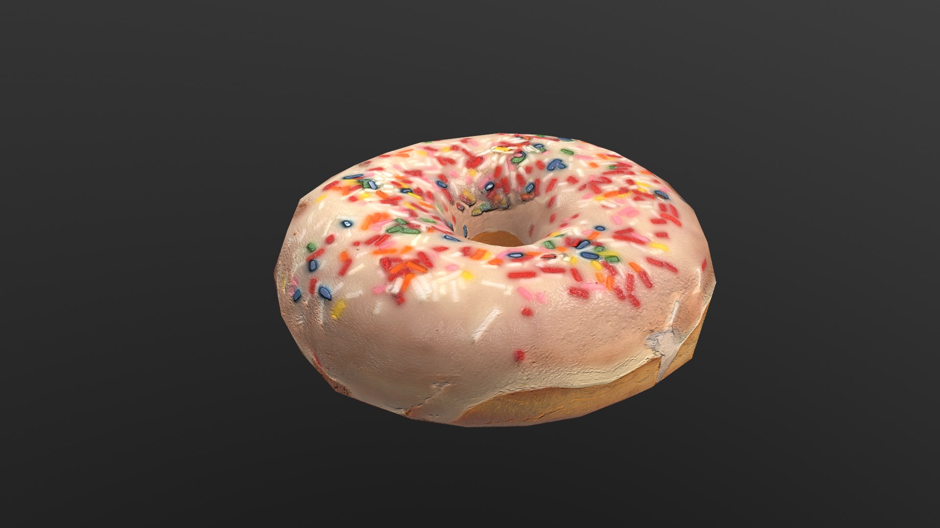 3D Donuts AR VR PBR Lowpoly With Game Ready 3d Model Model - TurboSquid ...