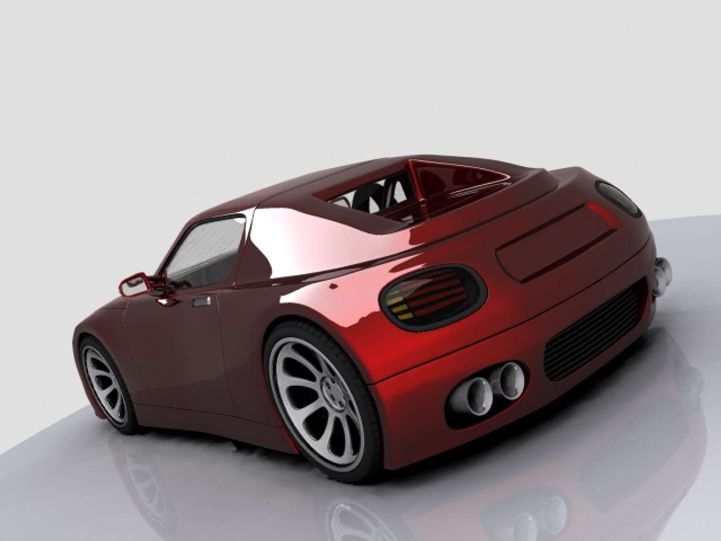 Concept Car 3d Max