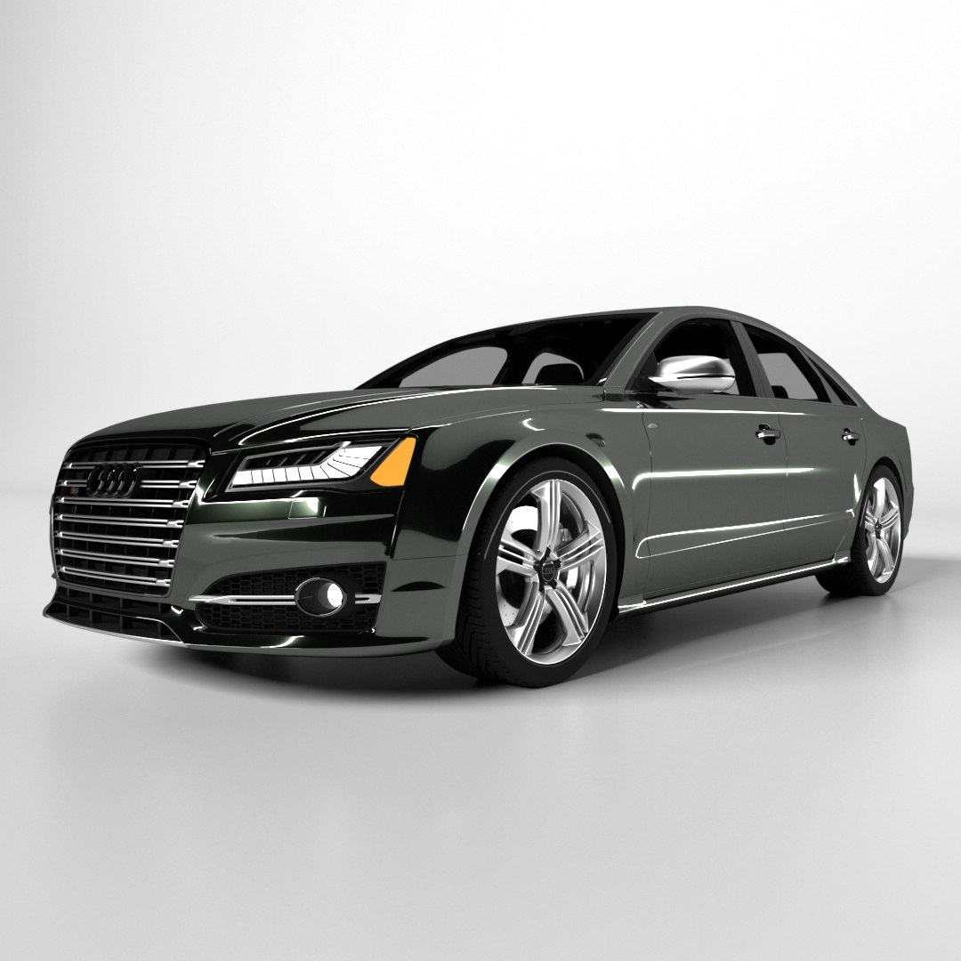 Audi S8 3D Model - TurboSquid 2300233