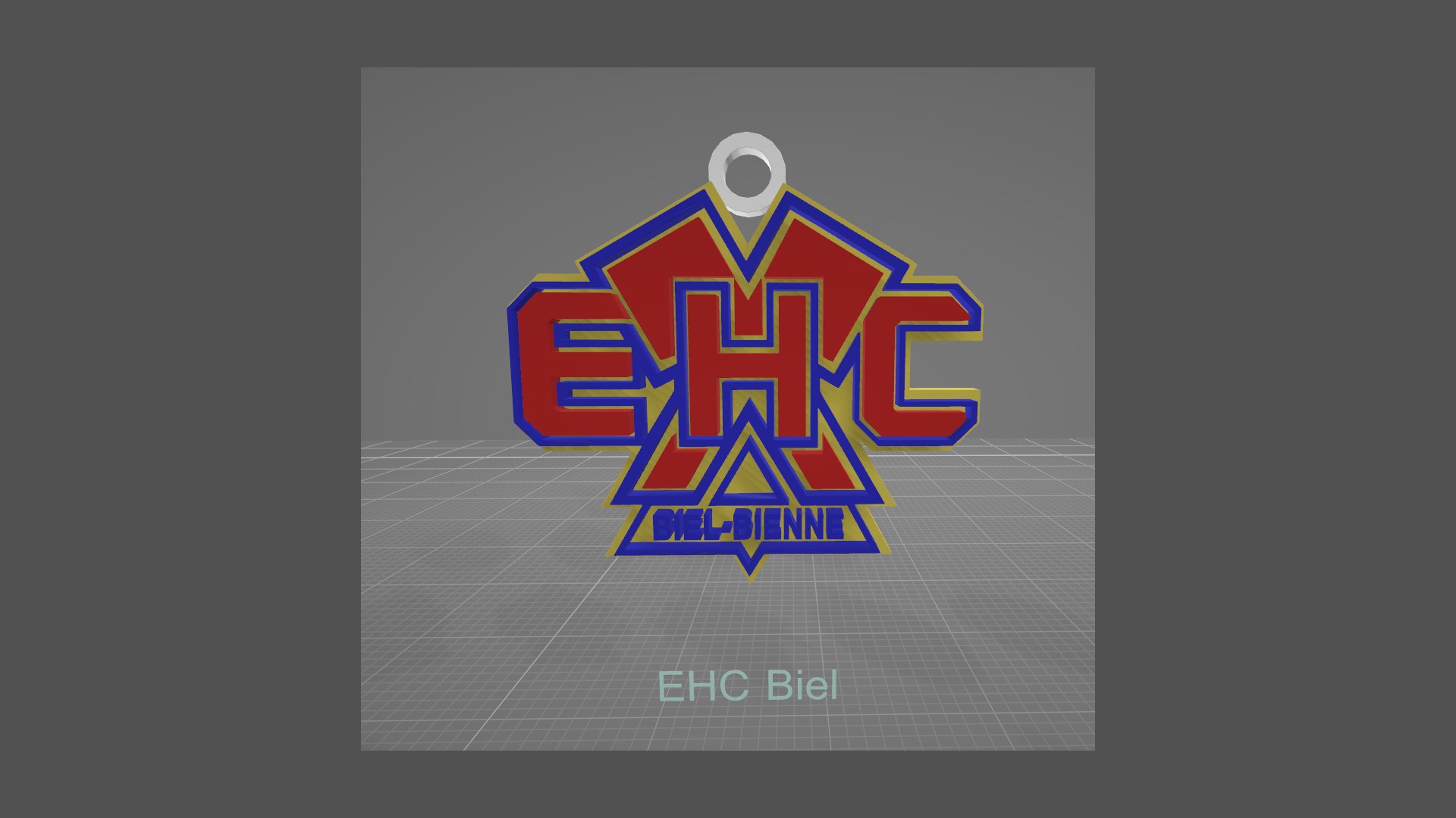 Ehc Biel Printable Logo Keychan 3D Model - TurboSquid 2222848