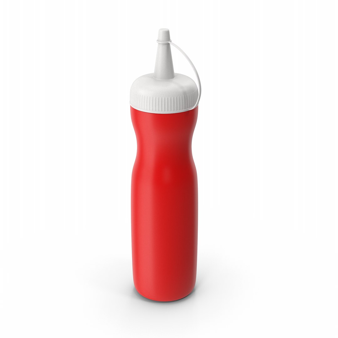3D Condiments Bottles Collection Model - TurboSquid 1983404