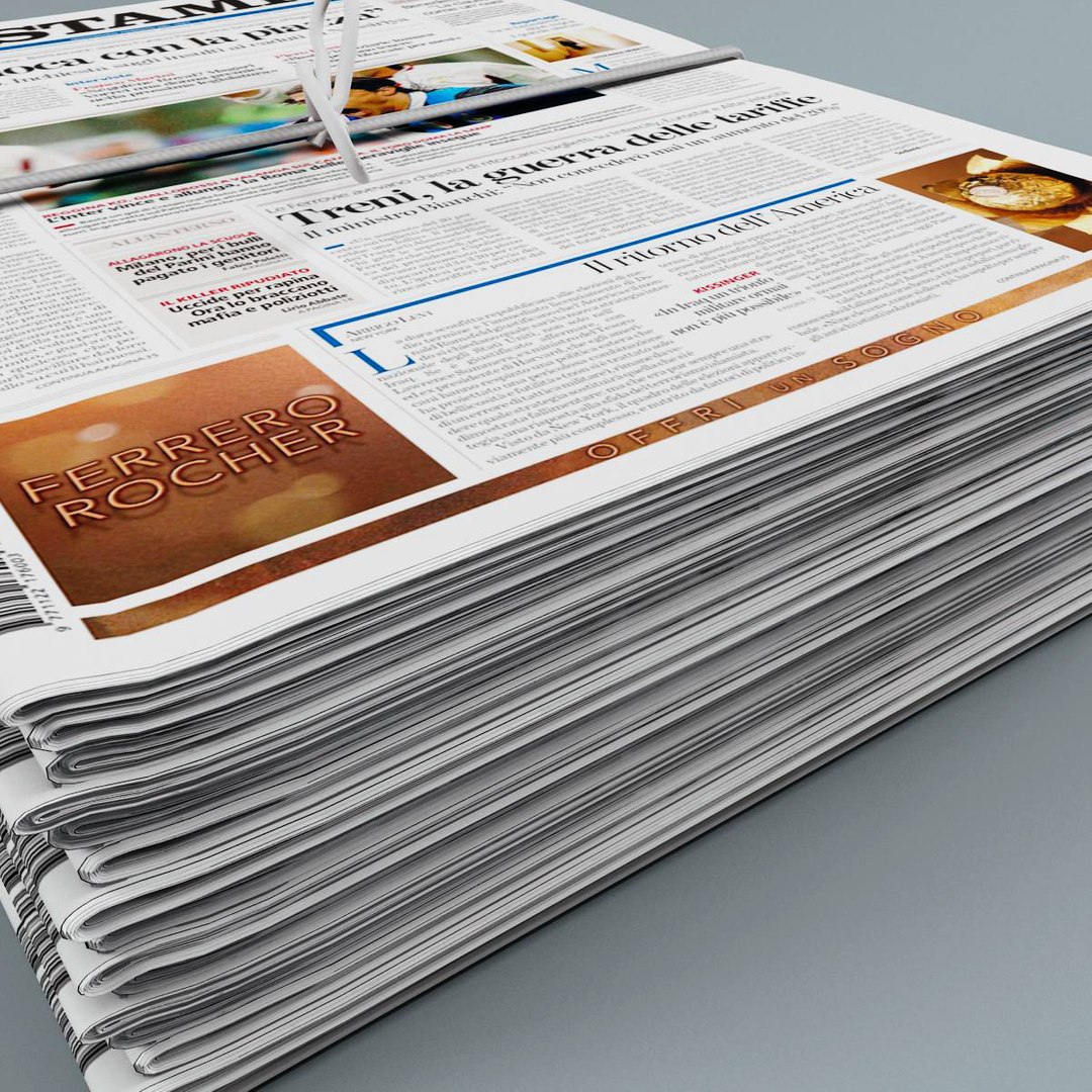 3d Newspapers V2