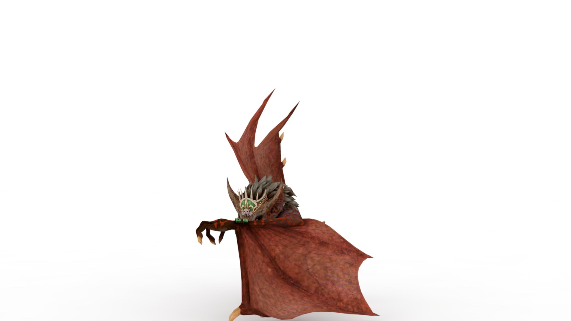 Demonic Bat Warrior 3D Model 3D Model - TurboSquid 2396841
