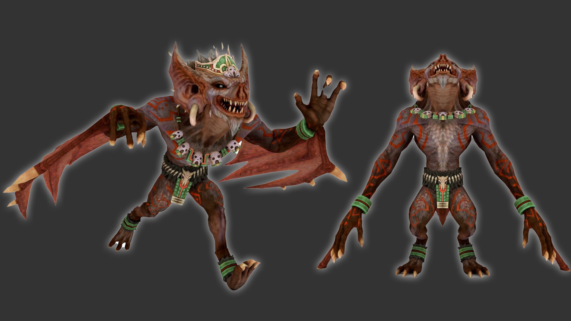 Demonic Bat Warrior 3D Model 3D Model - TurboSquid 2396841