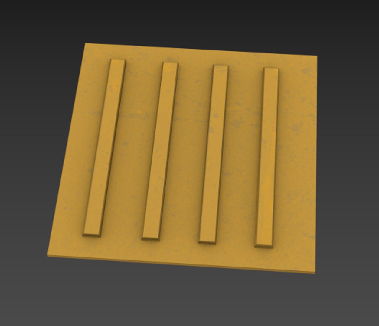 3D Model Set Tactile Paving Tile - TurboSquid 1270686