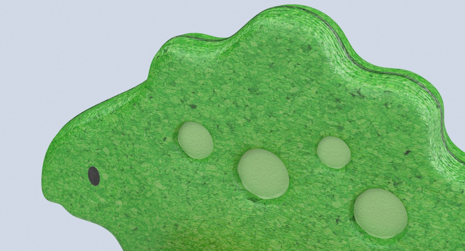 Baby-push-and-pull-animals---stegosaurus 3d Model