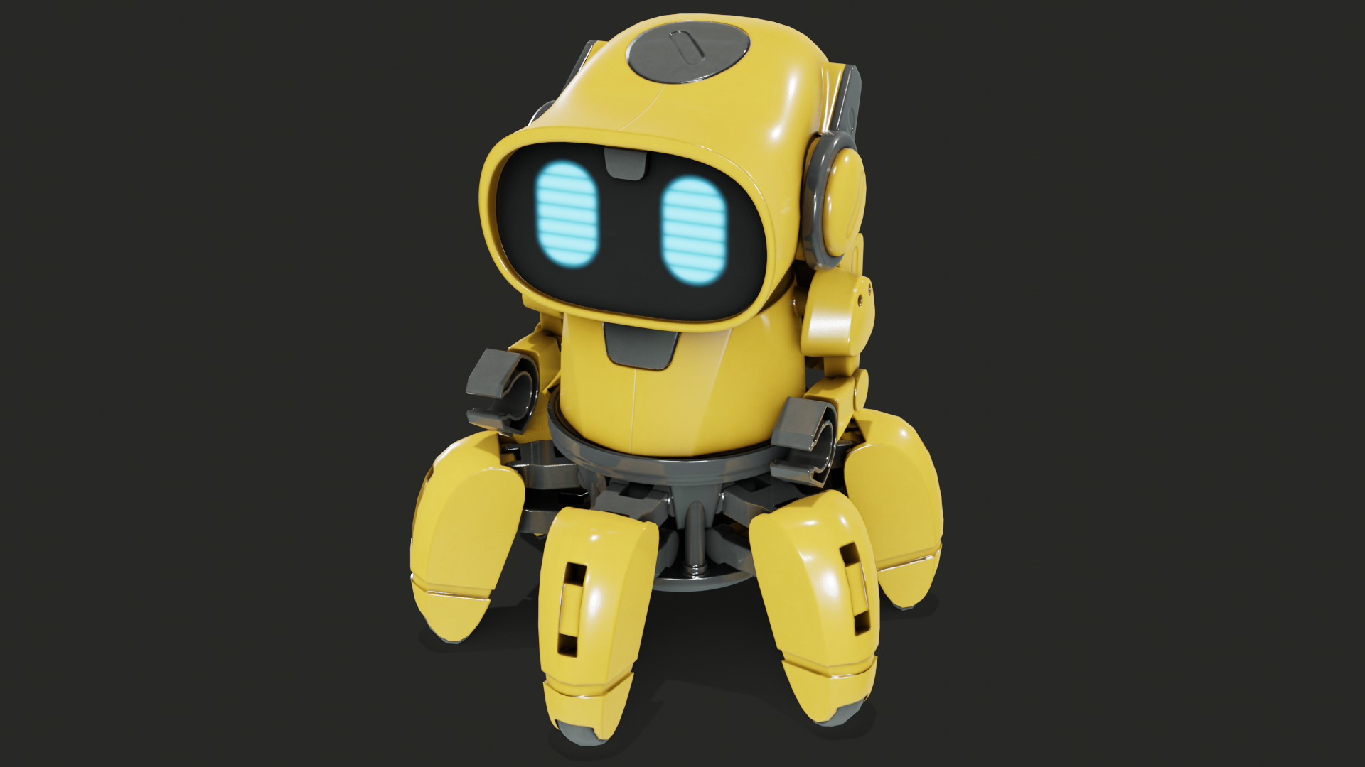 Rigged Automated Robot Toy Model - TurboSquid 1907838