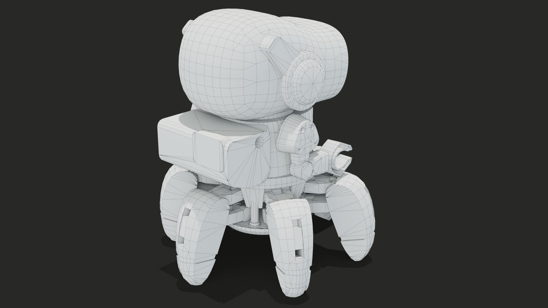 Rigged Automated Robot Toy model - TurboSquid 1907838