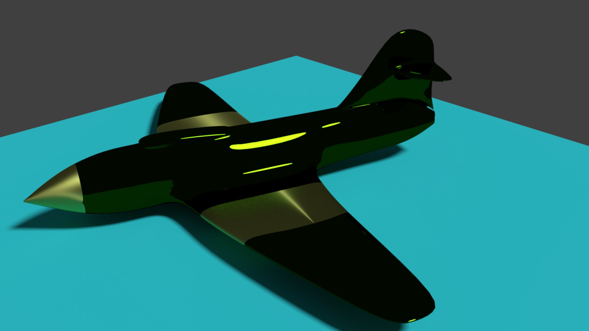 3D Airplane Plastic Model - TurboSquid 1149946