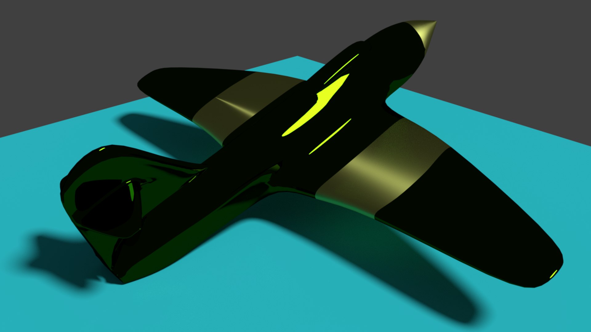 3D Airplane Plastic Model - TurboSquid 1149946