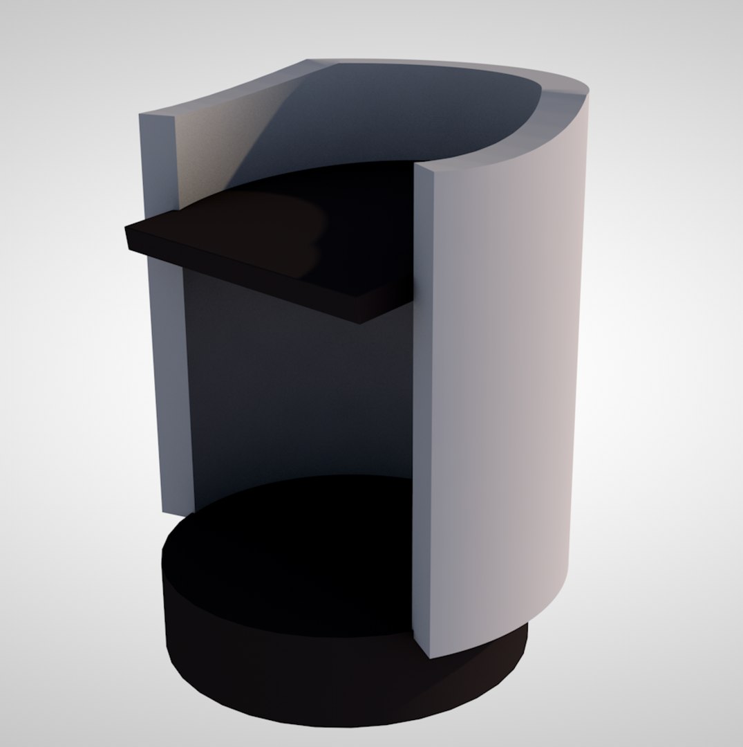 3D Speech Podium Platform - TurboSquid 1399294