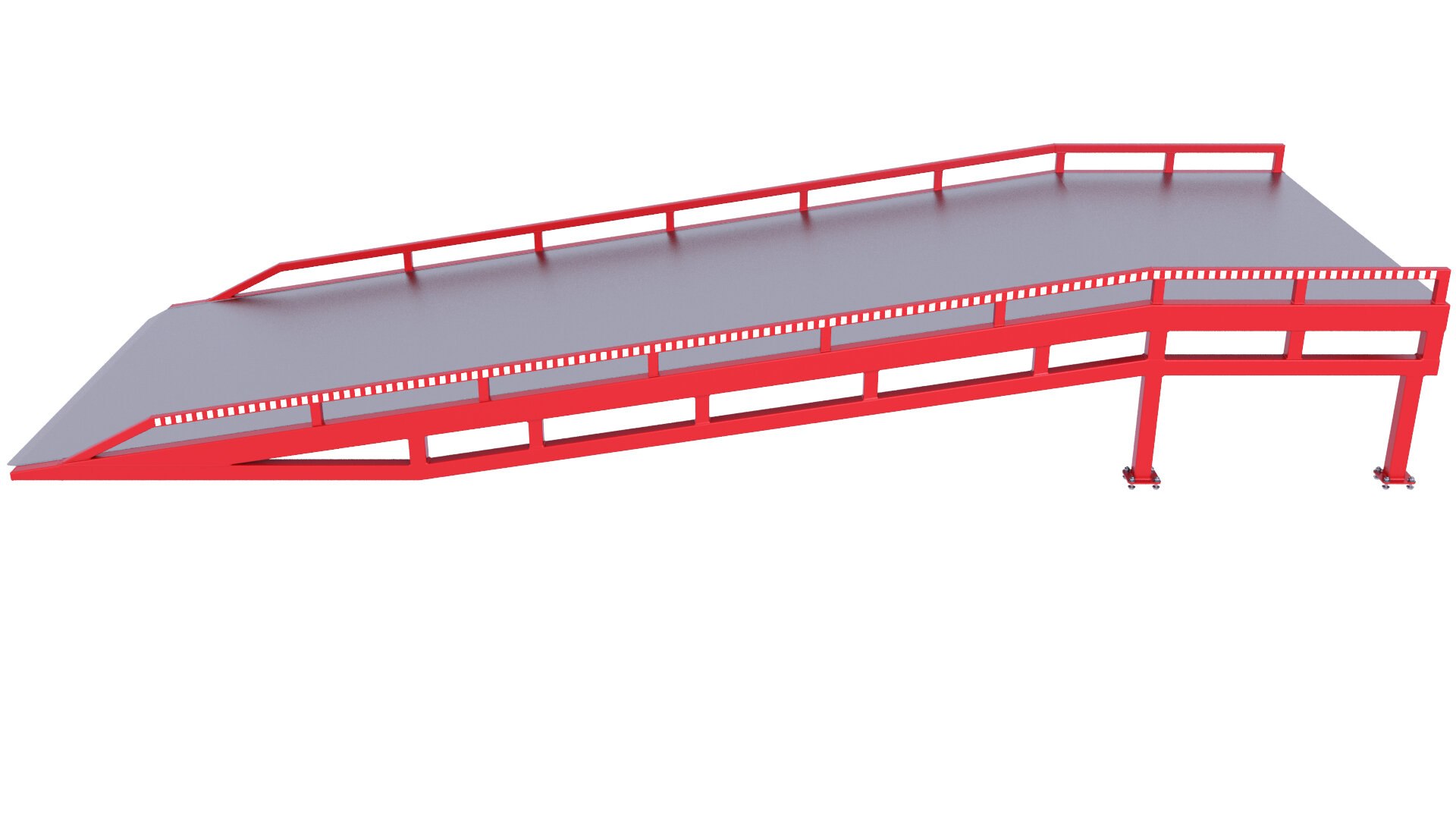 Truck Warehouse Loading Ramp 15 3D Model - TurboSquid 1912570
