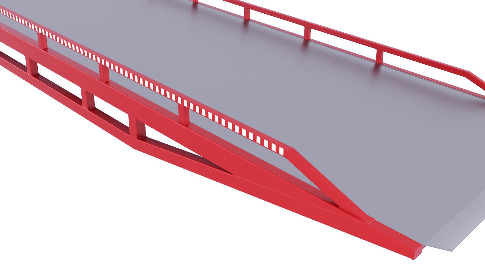 Truck Warehouse Loading Ramp 15 3D Model - TurboSquid 1912570
