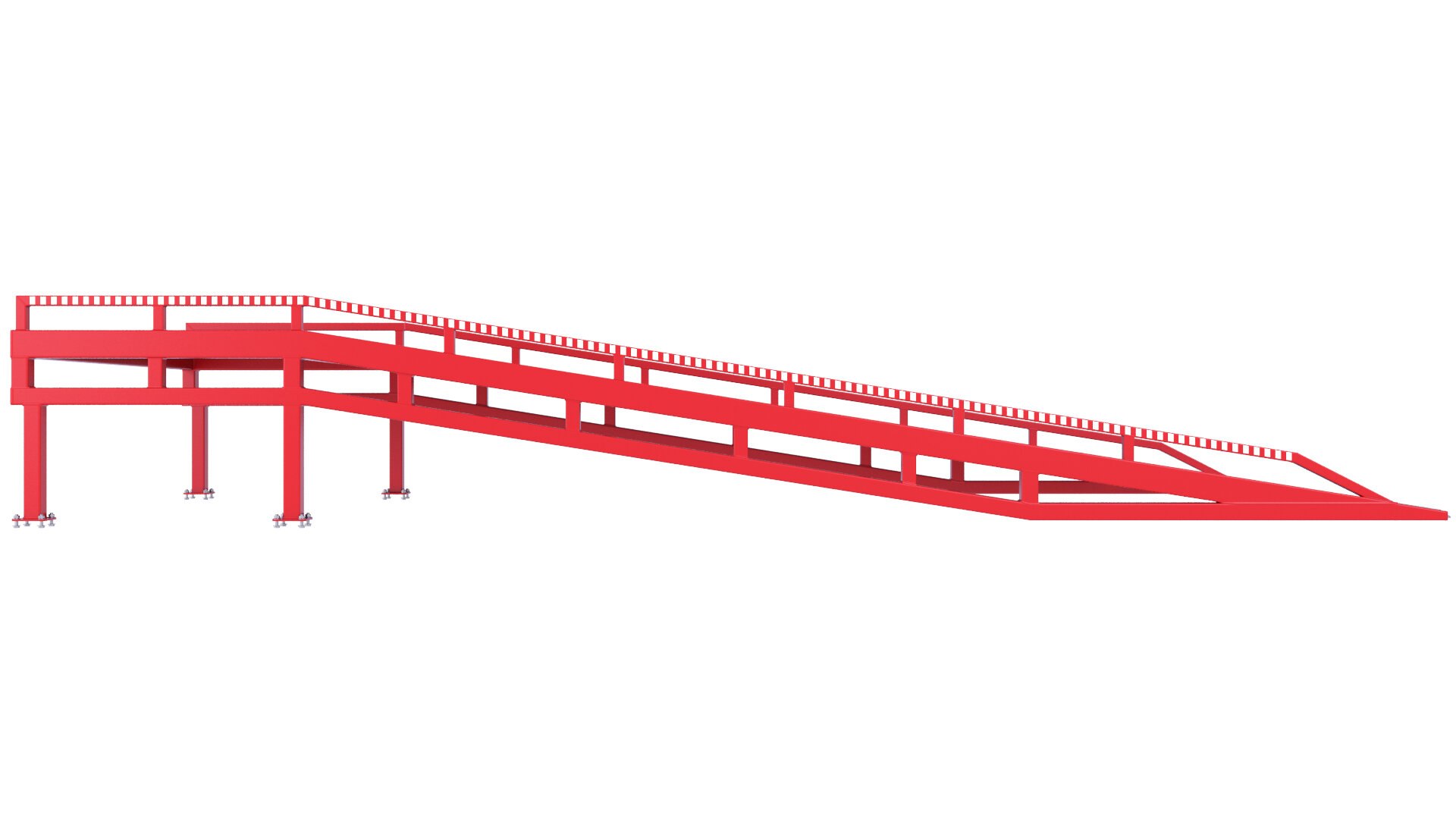 Truck Warehouse Loading Ramp 15 3D Model - TurboSquid 1912570