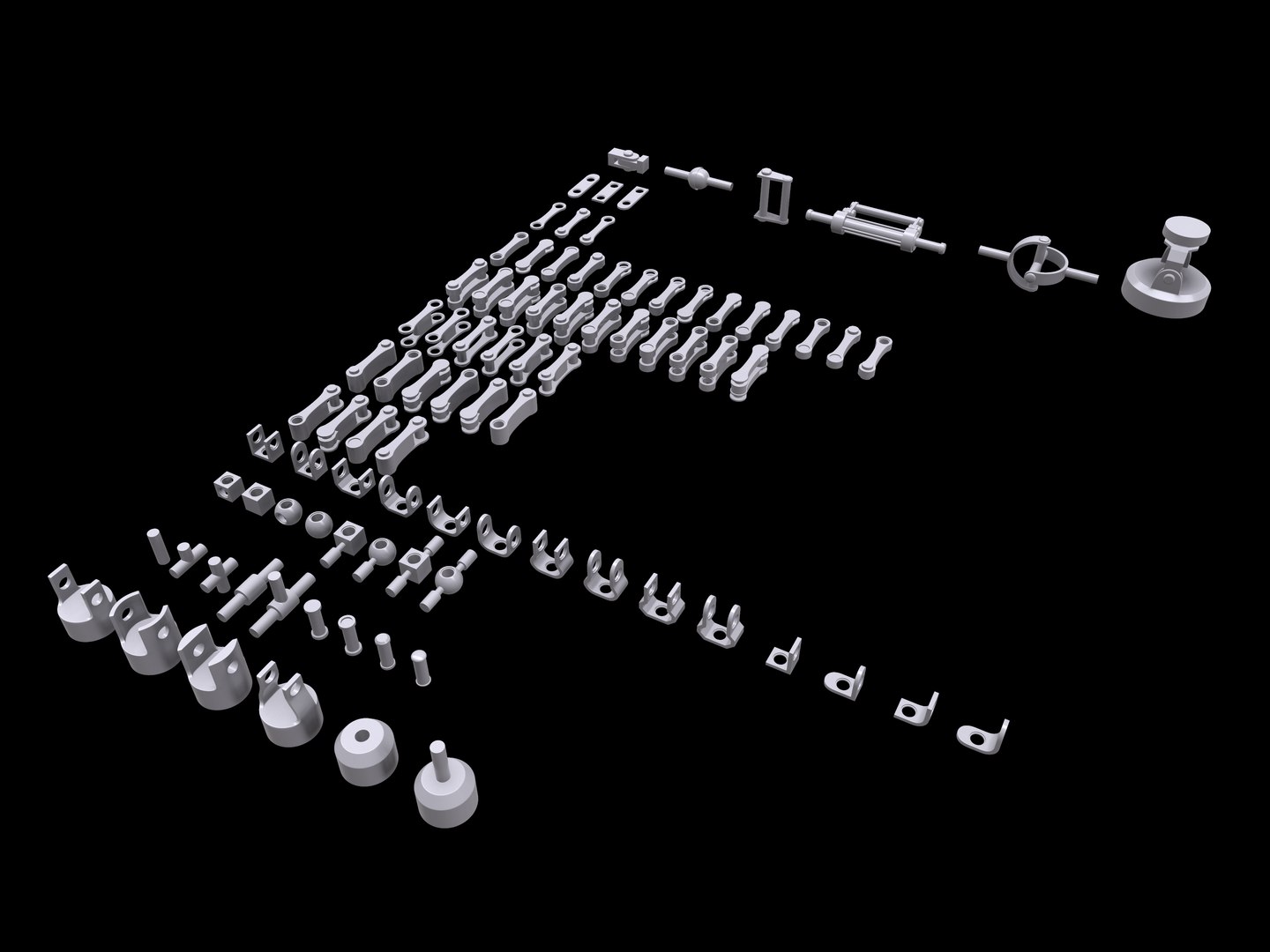 Joints modular mechanical 3D - TurboSquid 1447371