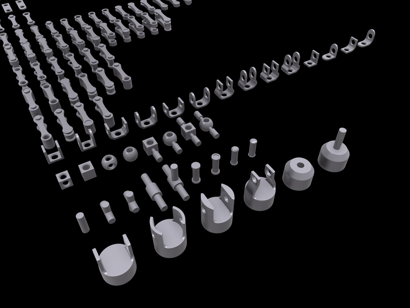 Joints Modular Mechanical 3D - TurboSquid 1447371