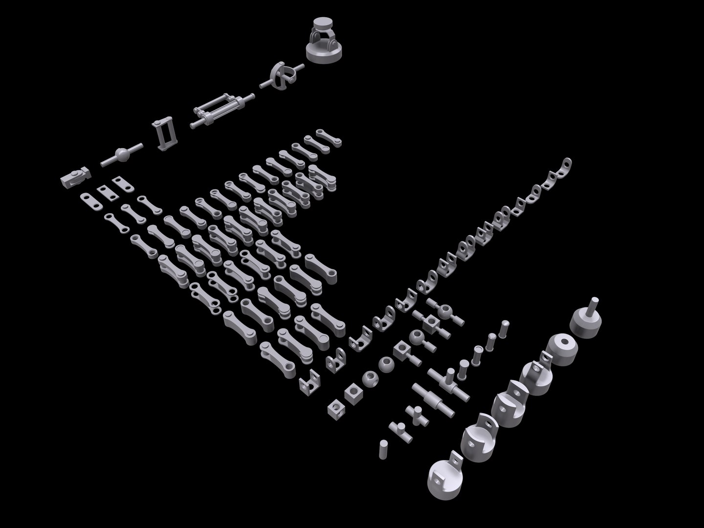 Joints modular mechanical 3D - TurboSquid 1447371