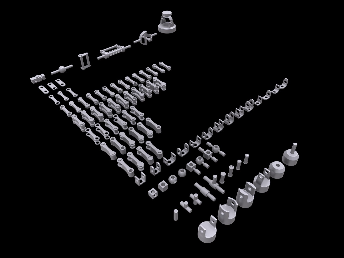 Joints Modular Mechanical 3D - TurboSquid 1447371